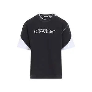 Off-White Negative Big Bookish Skate T-shirt - White
