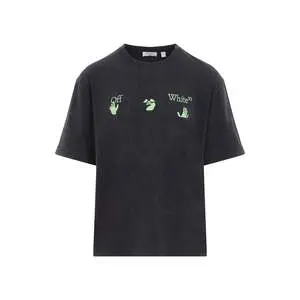 Off-White Bacco Arrow Skate T-shit - Black