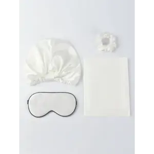 SILKSILKY 4-piece Mulberry Silk Set - White