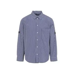 Balenciaga Oversized Shirt - Blue