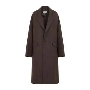 MAISON MARGIELA Oversized Cocooning Coat - Brown