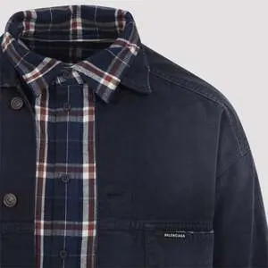 Balenciaga Patched Shirt Jacket