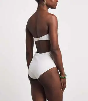 Zimmermann Indra Strapless Swimsuit