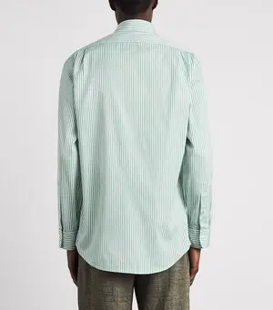 Polo Ralph Lauren Cotton Stripe Custom Fit Shirt