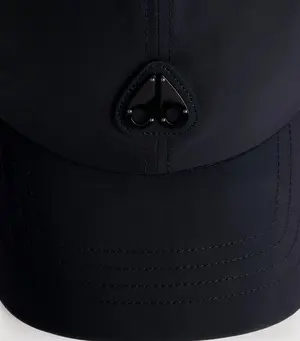 Moose Knuckles Cotton Baseball Cap With Logo Detail