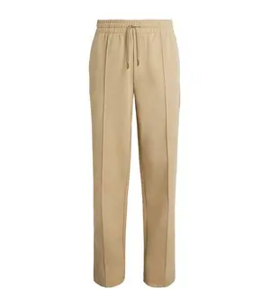 Casablanca Drawstring Punto Sweatpants - Beige