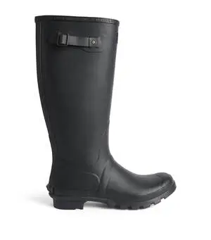 Barbour Tall Bede Wellington Boots - Black