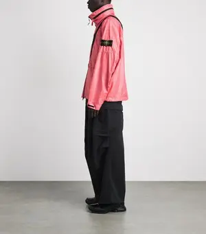 Stone Island Nylon 3l-tc Hooded Jacket