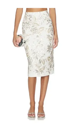 Prabal Gurung Embellished Pencil Skirt