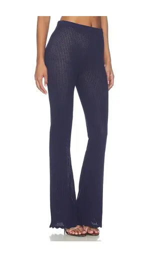 Majorelle Lucassia Textured Knit Flare Pants