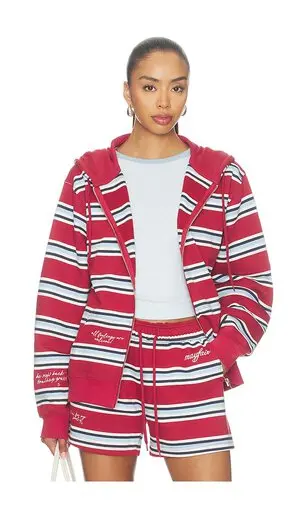 THE MAYFAIR GROUP The Mayfair Striped Hoodie