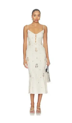 MIRROR PALAIS Mirror Palais Regina Midi Dress