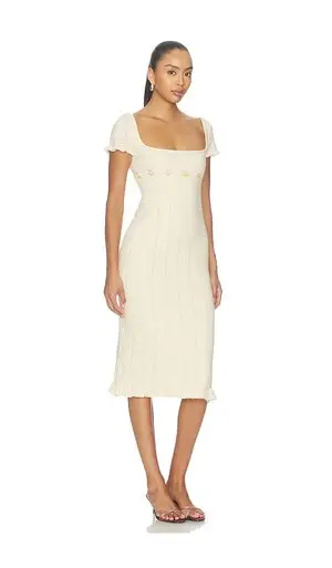 MIRROR PALAIS Tulip Midi Dress