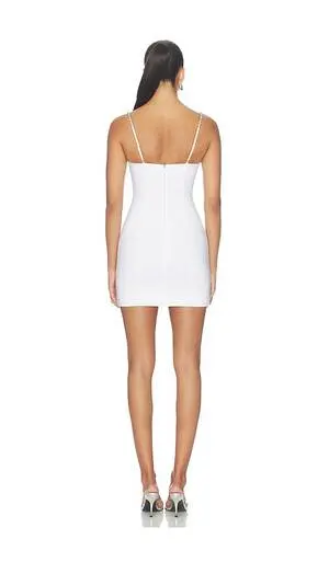 Majorelle Gini Mini Dress With Embellished Neckline
