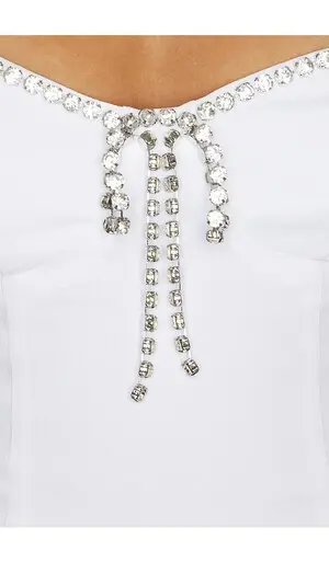 Majorelle Gini Mini Dress With Embellished Neckline