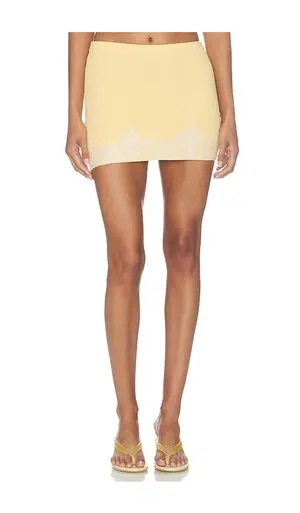 Tularosa Elia Knit Lace Skirt