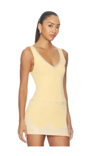 Tularosa Elia Lace Knit Tank