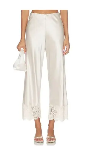 Cami Nyc Bristol Lace Pant In Neutral - Oat