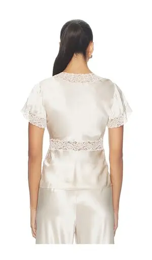 Cami Nyc Romola Silk And Lace Top