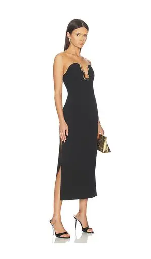 Bardot Strapless Midi Dress