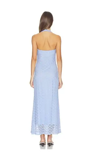 Bardot Mariko Halterneck Midi Dress