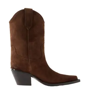 Paris Texas Dakota 60 Suede Ankle Boots - Brown
