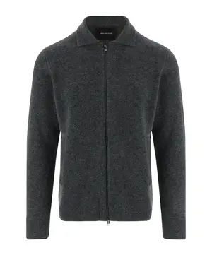 Tagliatore Long-sleeve Cardigan - Black