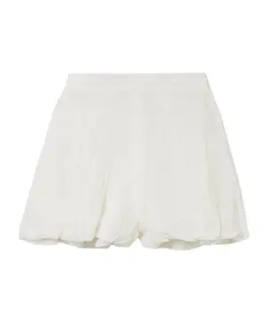 Lisa Marie Fernandez Linen-blend Gauze Shorts - White