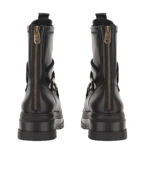Pinko Round-toe Ankle Boots
