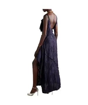 JASON WU Asymmetric Embroidered Maxi Dress