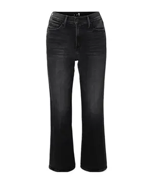 MOTHER Slightly Flared Jeans - Black