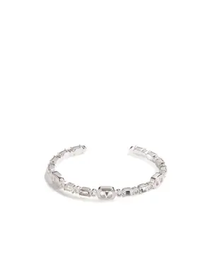 Valentino Garavani Ovalette Embellished Cuff Bracelet