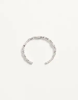 Valentino Garavani Ovalette Embellished Cuff Bracelet