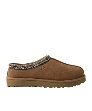 UGG Tasman Embroidered Shearling Slippers - Green