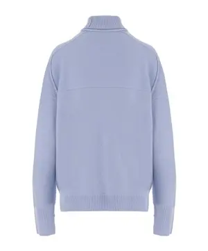 Carven Long-sleeve High-neck Sweater