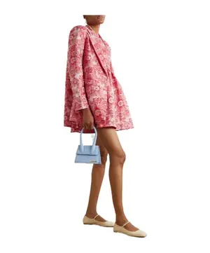 Batsheva Floral Jacquard Blazer