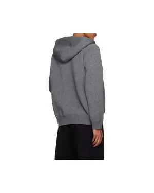 Sacai Hooded Zip-up Sweatshirt