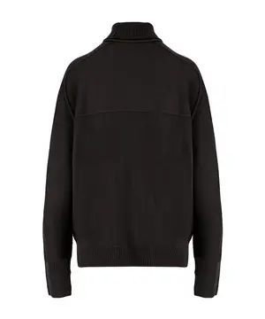 Carven Long-sleeve High-neck Sweater