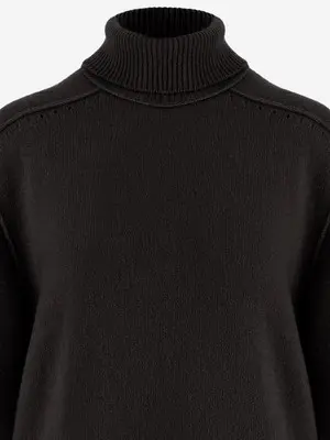 Carven Long-sleeve High-neck Sweater