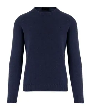 Tagliatore Long-sleeved Sweater - Blue