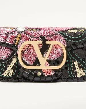 Valentino Garavani Loco Embellished Shoulder Bag