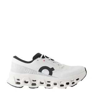 On Rubber Trimmed Mesh Sneakers - White