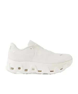 On Rubber Trimmed Mesh Sneakers - White