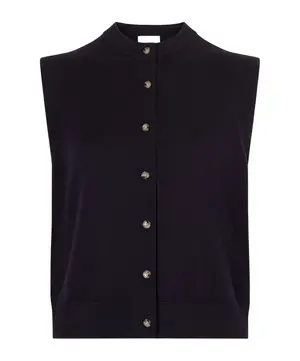 ALLUDE Wool Vest - No
