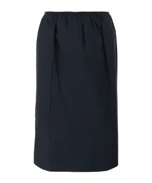 Carven Elastic-waist Skirt - Mid Night