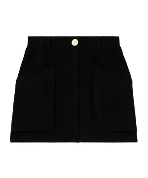 LE KASHA Le Kasha Izbat Organic Linen Mini Skirt