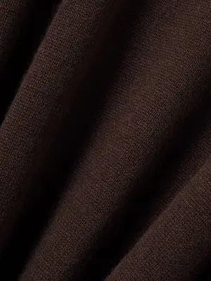 ALLUDE Wool And Cashmere-blend Maxi Dress