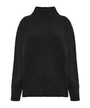 Malo Ribbed Turtleneck Knitted Sweater