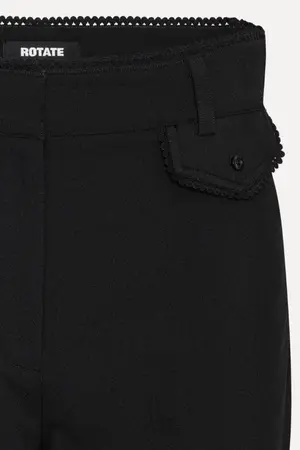ROTATE BY BIRGER CHRISTENSEN Flared Trim Detail Pants