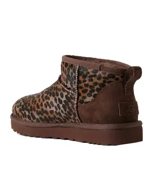 UGG Leopard Print Calf Hair Boots - No
